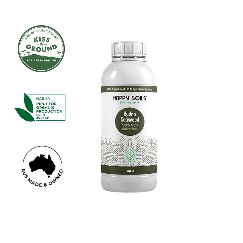 Effective Hydroponic Nutrients: Happy Soils – Where Hydroponic ...