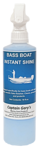 Bass Boat Instant Shine 16 oz. Spray Bottle | Deep Creek Lures