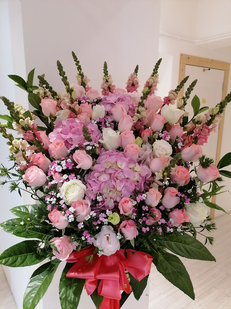 FBA-084 高腳開張花籃 | nsflower