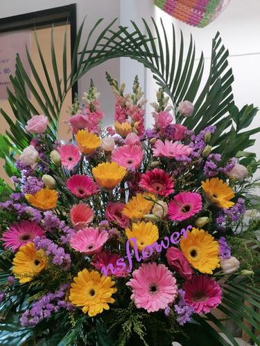 FBA-092 高腳開張花籃 | nsflower