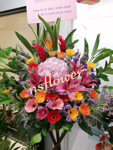 FBA-062 高腳開張花籃 | nsflower