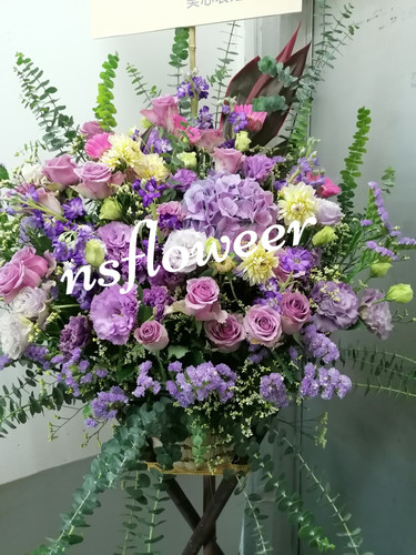 FBA-043 高腳開張花籃 | nsflower