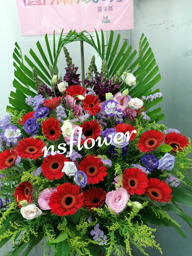 FBA-034 高腳開張花籃 | nsflower