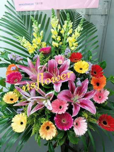 FBA-029 高腳開張花籃 | nsflower