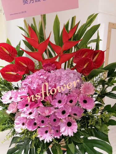 FBA-083 高腳開張花籃 | nsflower