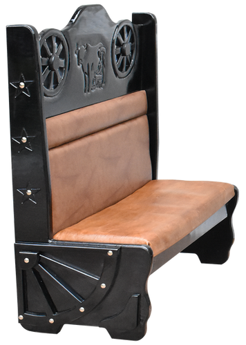 Special wagon wheel Booth | La Perla Furniture