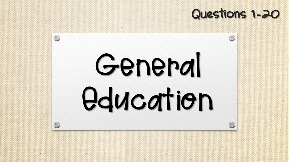 LET Reviewer in General Education