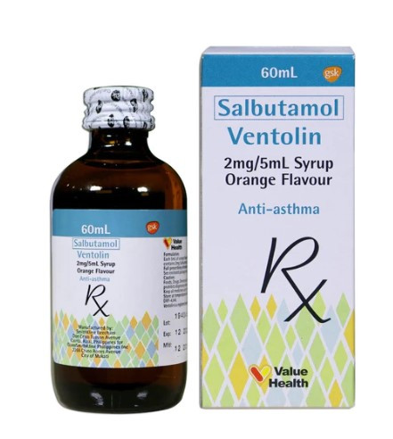 Ventolin Syrup 60ml | Alphaline Health Ser