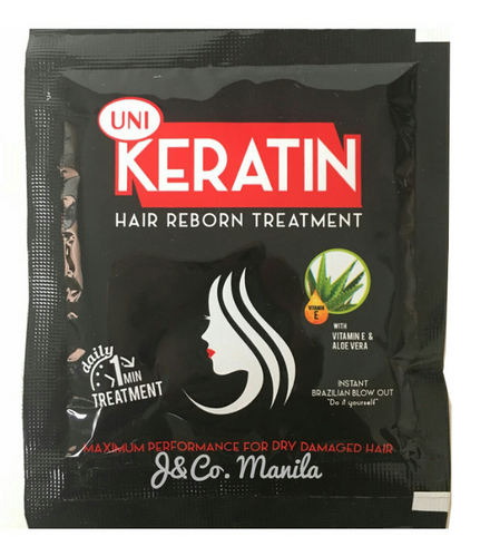 Uni Keratin Treatment Black 20G Sachet | Alphaline Health Ser