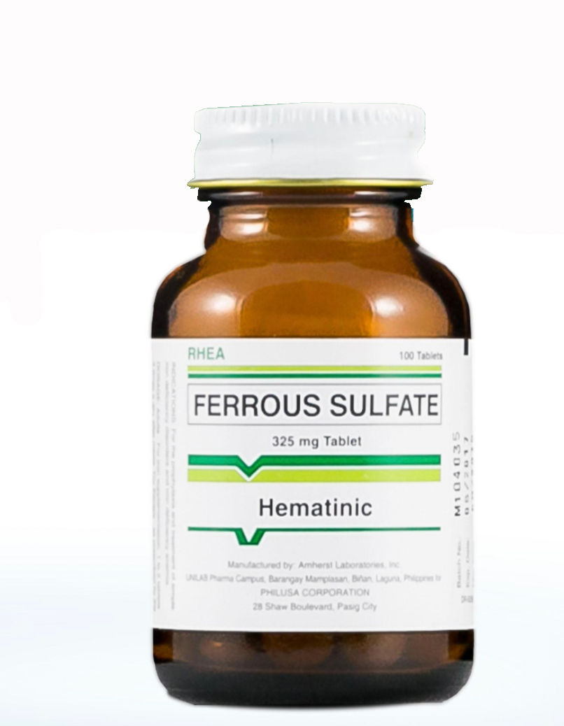 Rhea Ferrous Sulfate 325MG | Alphaline Health Ser
