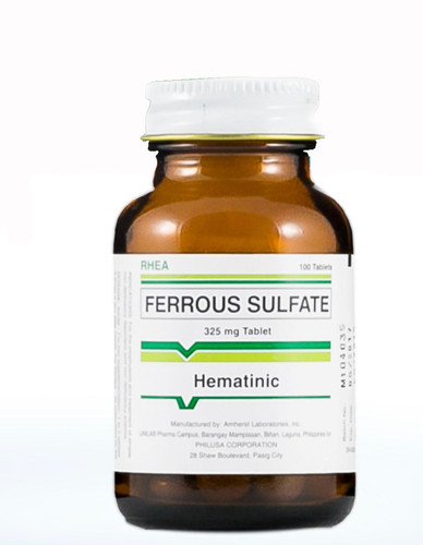 Rhea Ferrous Sulfate 325MG | Alphaline Health Ser
