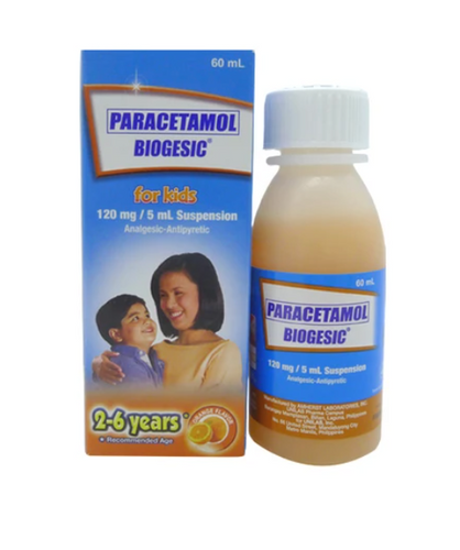 Biogesic 120 Syrup 60ML | Alphaline Health Ser