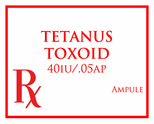 Tetanus Toxoid 40Iu/.05ml Amp | Alphaline Health Ser