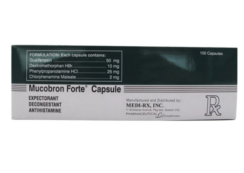 Mucobron Forte Capsule | Alphaline Health Ser