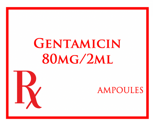 Gentamicin 80mg/2ml Ampoules | Alphaline Health Ser