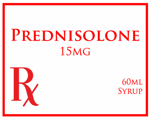 Prednisolone 15MG Syrup 60ML | Alphaline Health Ser