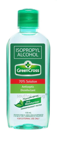 Green Cross Alcohol 70% 150ml | Alphaline Health Ser