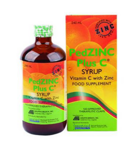 Pedzinc Plus 240ml Syrup | Alphaline Health Ser