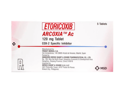 Arcoxia Tab 120MG | Alphaline Health Ser