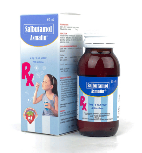 Asmalin 2mg Syrup 60ml | Alphaline Health Ser