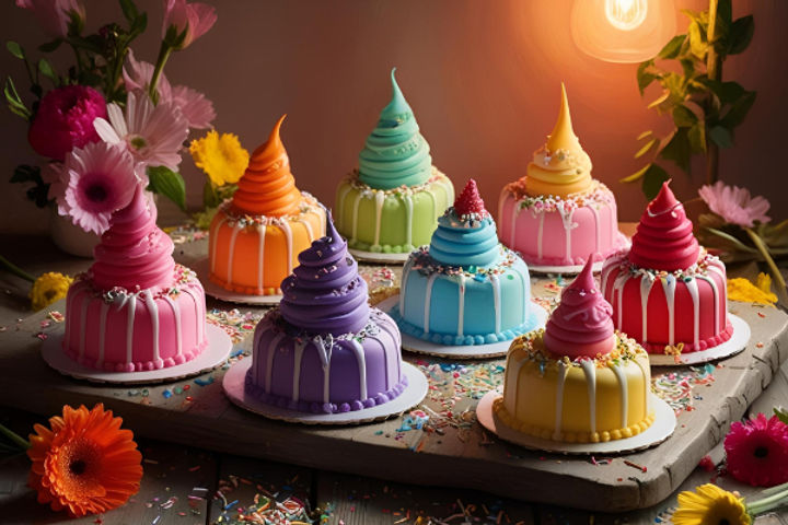 The Mystery Flavour Fondant Fancy! | Baking Europe