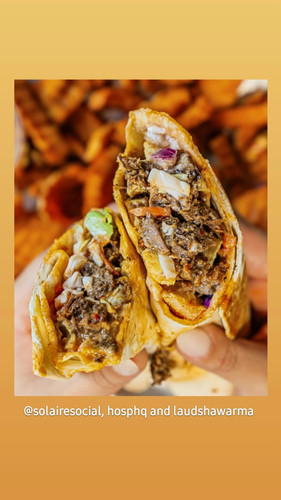 Regular Beef Shawarma – Tender Marinated Beef Wrap | Laud Shawarma