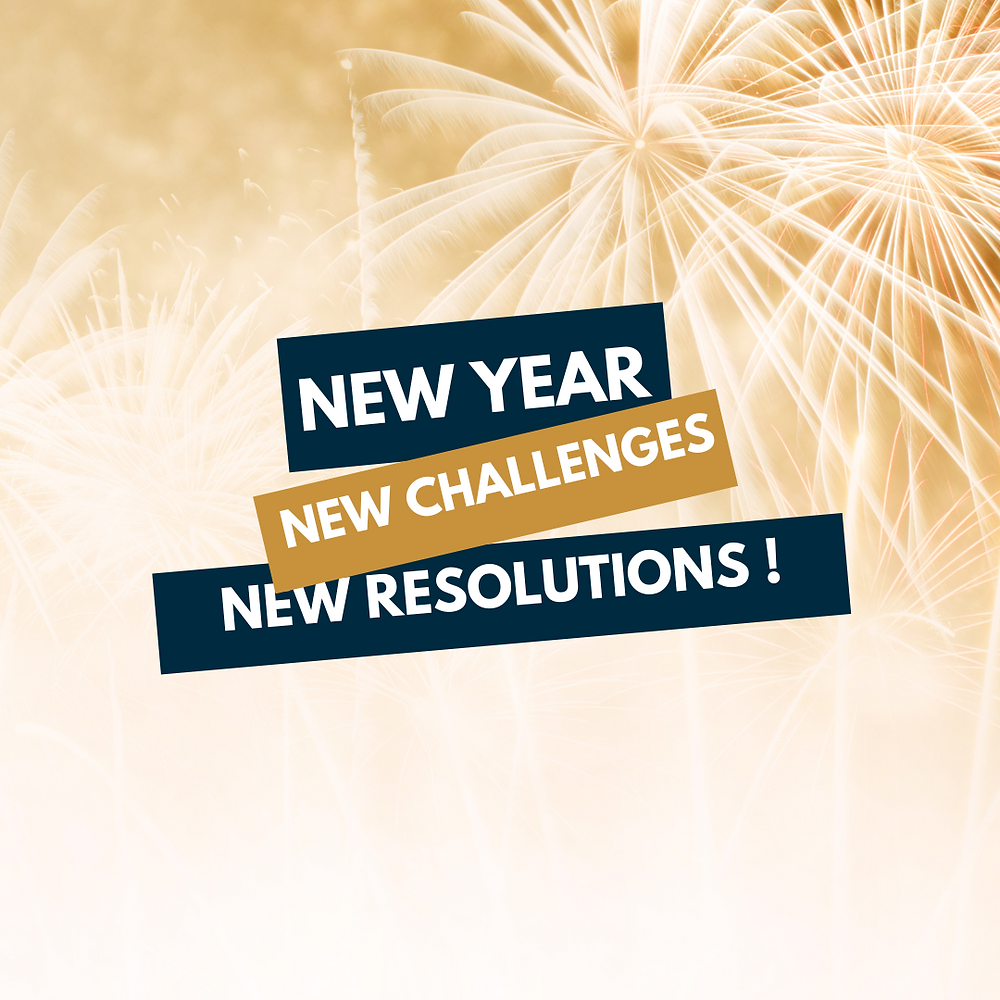 New year, new challenges and new resolutions