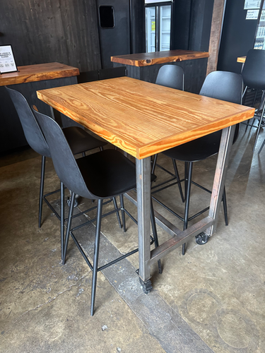 Custom Bar Height Table Seats 4+ | Northern Pine