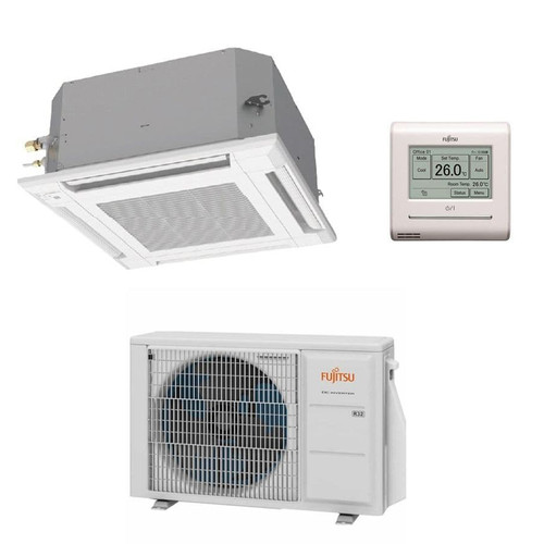 Fujitsu – Cassette R410 | Heatcool HVAC