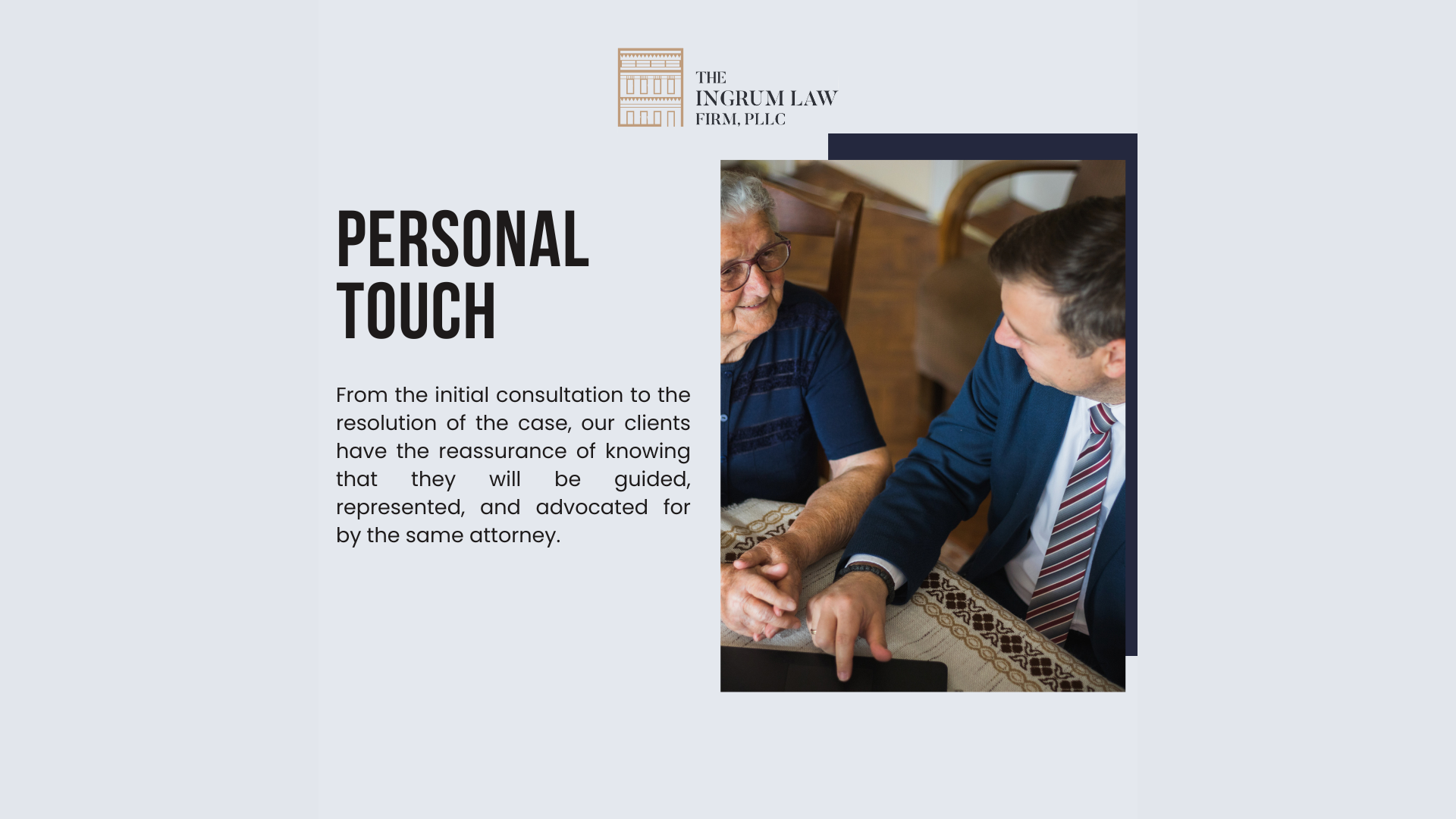 Beyond Legal Representation: Our Personal Touch in Your Legal Journey