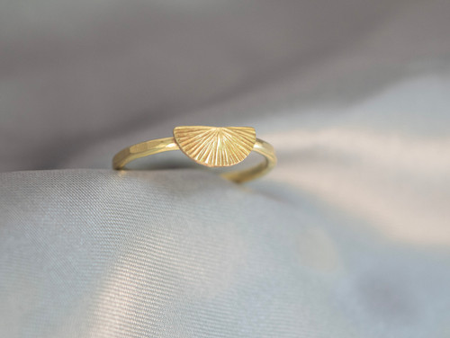 Sunshine Ring in Silver or Gold | Redimere+Jewelry