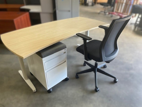 Arc Shape Desk | OfficeFurnitureSouth