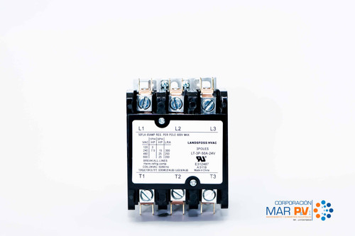 Contactor 3 Polos 50 Amp 24v | Corporación Mar P&V