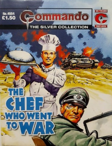 Commando Comic #4554 'The Chef Who Went To War' (2012) | Tally Ho Chap
