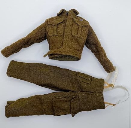 British WWII Combat Fatigue Set (1/6 Scale) | Tally Ho Chap
