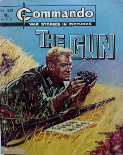 Commando Comic #1239: 'The Gun' (1978) | Tally Ho Chap