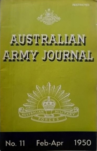 Australian Army Journal #11 Feb-Apr (1950) | Tally Ho Chap