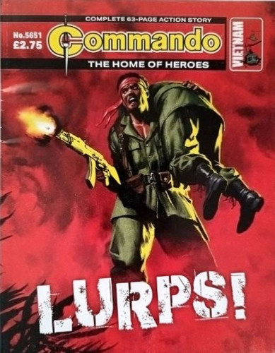 Commando Comic #5651 'Lurps!' (2023) | Tally Ho Chap