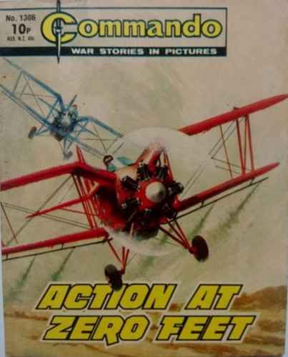 Commando Comic #1306: 'Action at Zero Feet' (1979) | Tally Ho Chap