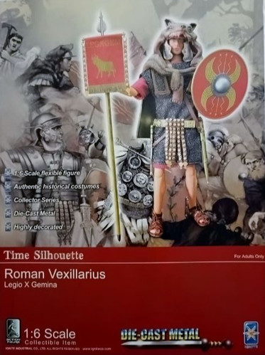 Ignite Time Silhouette Roman Vexillarius Legio X... Action Figurine (1/ ...
