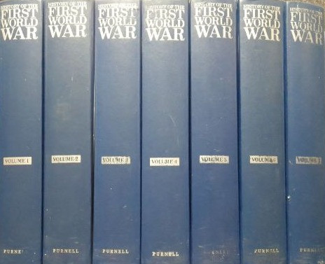 Set Of Purnell's History Of The First World War 7 Bound Volumes (1969 ...