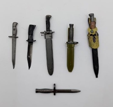 Mixed Selection of Bayonets (1/6 Scale) | Tally Ho Chap