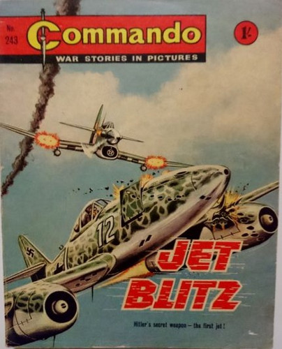 Commando Comic #243 'Jet Blitz' (1967) | Tally Ho Chap