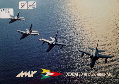 AMX Dedicated Attack Aircraft Industry Booklet | Tally Ho Chap