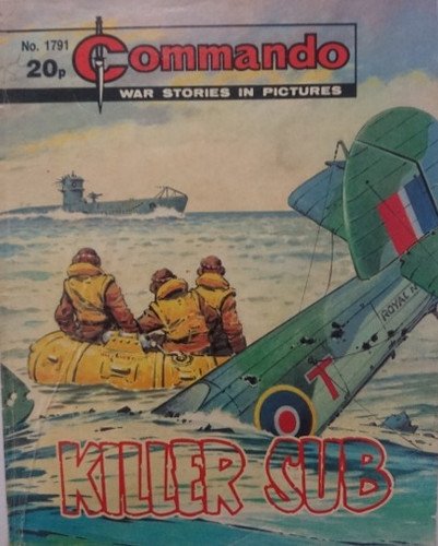 Commando Comic #1791: 'Killer Sub' (1984) | Tally Ho Chap