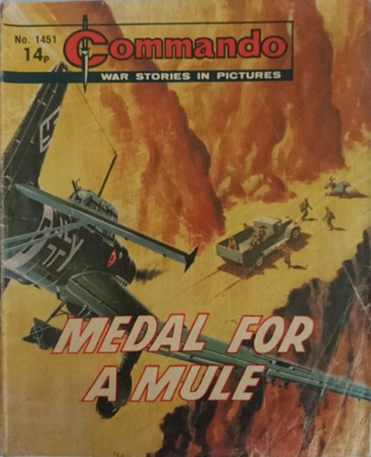 Commando Comic #1451: 'Medal for a Mule' (1980) | Tally Ho Chap