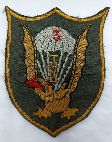 South Vietnam ARVN 3rd Parachute Battalion Insignia Patch (1960/70s ...