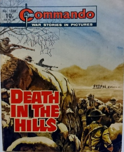 Commando Comic #1346: 'Death in the Hills' (1979) | Tally Ho Chap