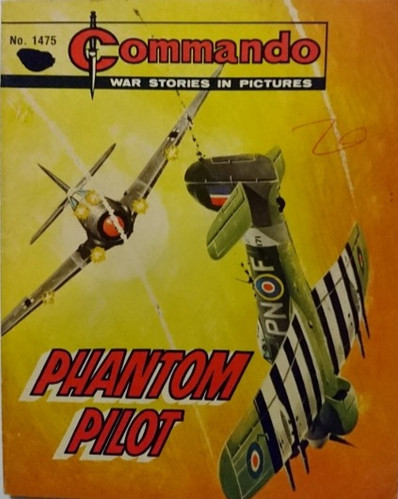 Commando Comic #1475: 'Phantom Pilot' (1981) | Tally Ho Chap