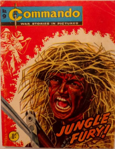 Commando Comic #9: 'Jungle Fury!' (1961) | Tally Ho Chap